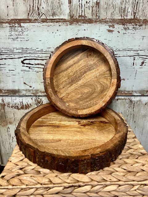 Stunning Resin Craft with a Round Wooden Tray: Create Your Own Unique ...