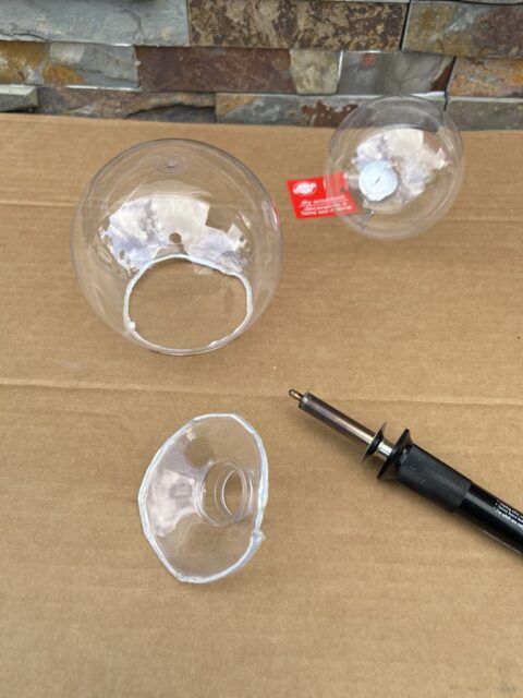 DIY Air Dry Clay Snowman - The Shabby Tree