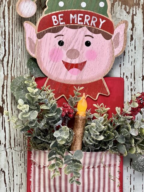 Easy Dollar Tree Elf Head Craft for Christmas - The Shabby Tree