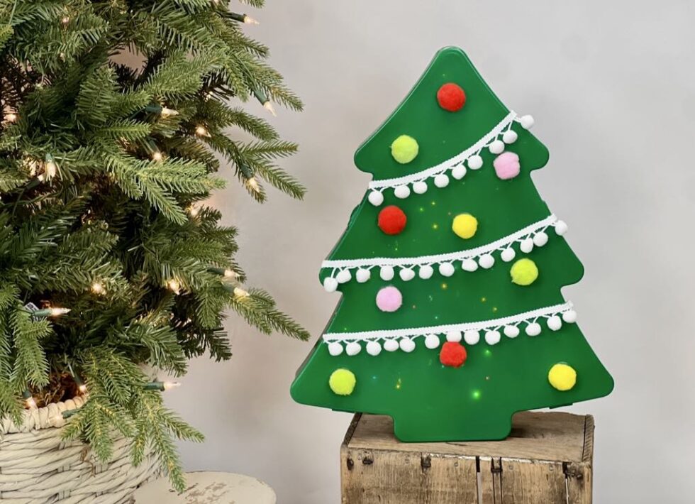 DIY Walmart Tree Container Makeover: Elevate Your Holiday Decor - The ...