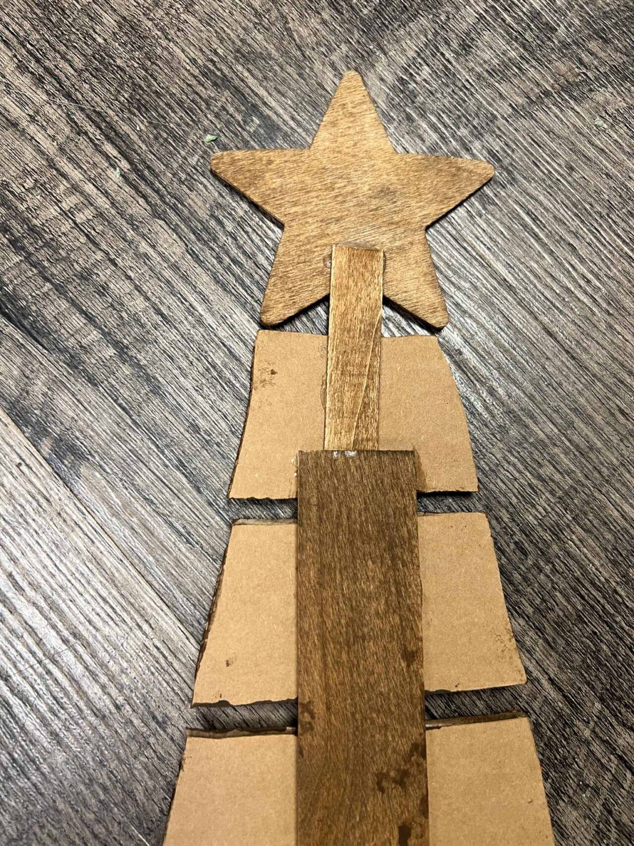 Diy Tree Made Out Of Cardboard - The Shabby Tree
