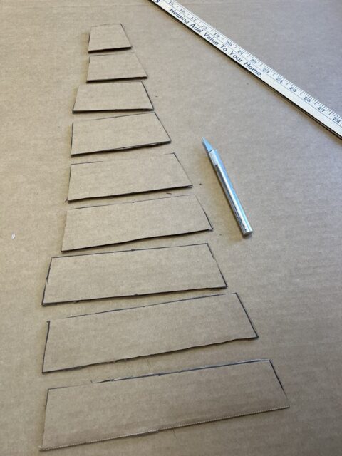 Diy Tree Made Out Of Cardboard - The Shabby Tree