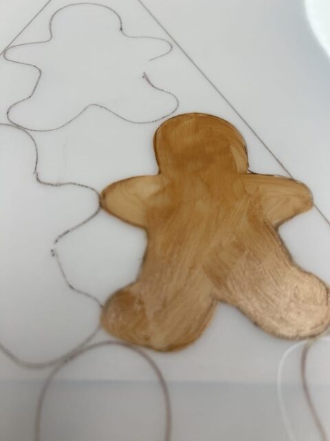 DIY Gingerbread Man Decoration - The Shabby Tree