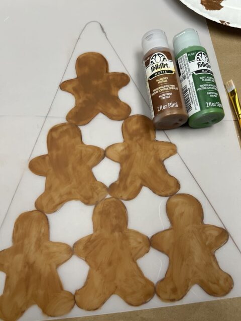 DIY Gingerbread Man Decoration - The Shabby Tree