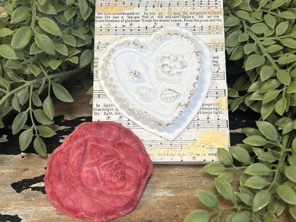 Paper Casting Using Toilet Paper - The Shabby Tree