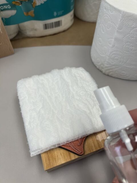 Paper Casting Using Toilet Paper - The Shabby Tree