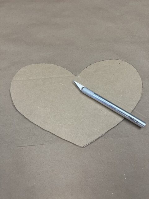 DIY Hearts For My Mantel - The Shabby Tree