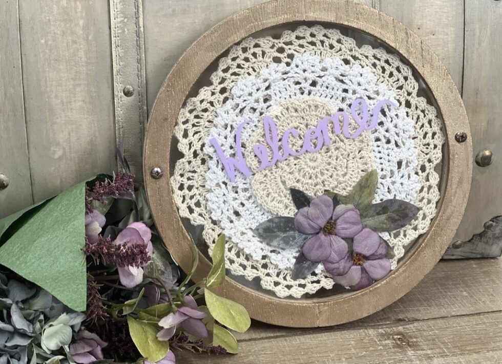 DIY Interchangeable Message Board - The Shabby Tree