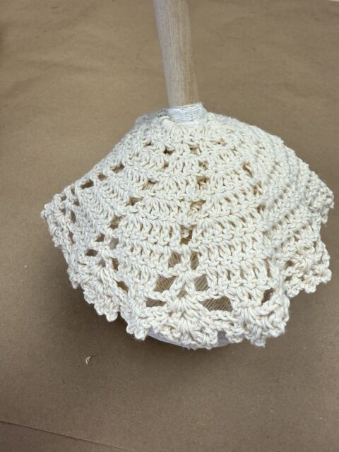 DIY Americana Angel Using A Wet Mop - The Shabby Tree