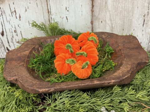 Easy DIY Pipe Cleaner Pumpkins for Fall Fun - The Shabby Tree