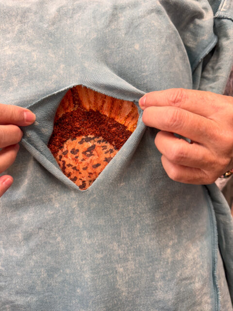 Easy No-Sew Reverse Appliqué Sweatshirt DIY Tutorial - The Shabby Tree