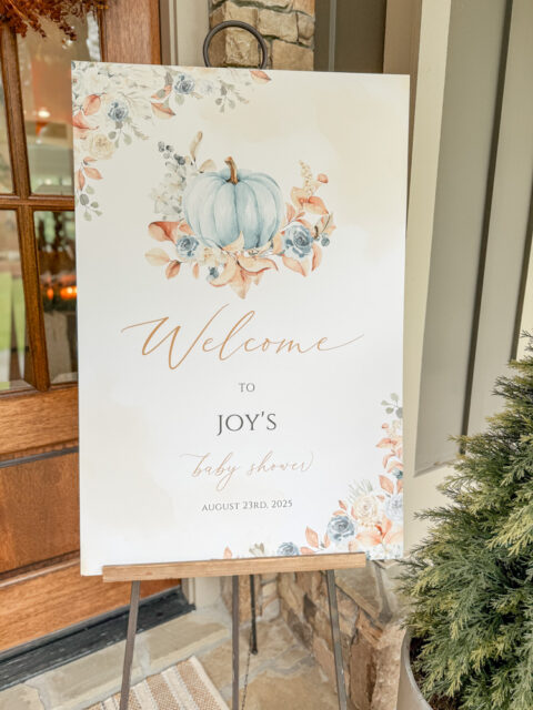 Rustic & Sweet Baby Shower Ideas for Fall - The Shabby Tree