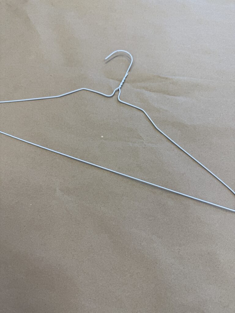 A DIY Light Up Heart Using A Wire Hanger - The Shabby Tree